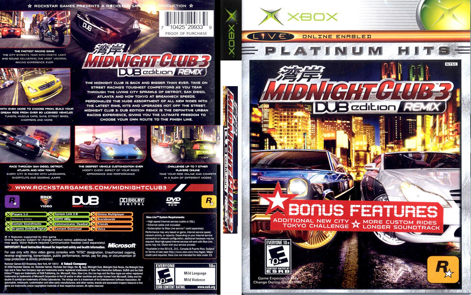 Game Zone: MIDNIGHT CLUB 3 REMIX